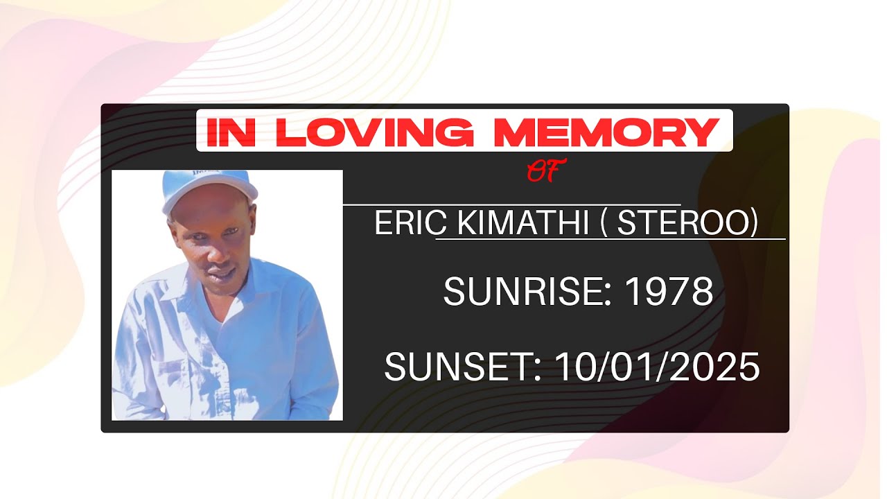 ERIC KIMATHI [STEROO] KUNOGOKUA - YouTube