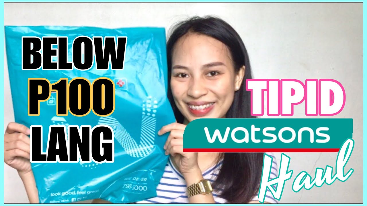 WATSONS HAUL BELOW 100 Pesos YouTube watsons-haul-below-100-pesos-youtube