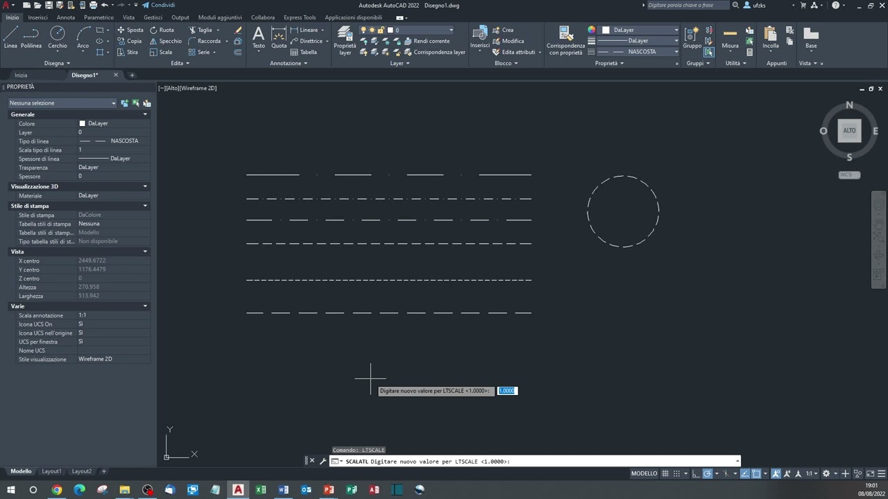 LTSCALE In Autocad YouTube LTSCALE In Autocad YouTube