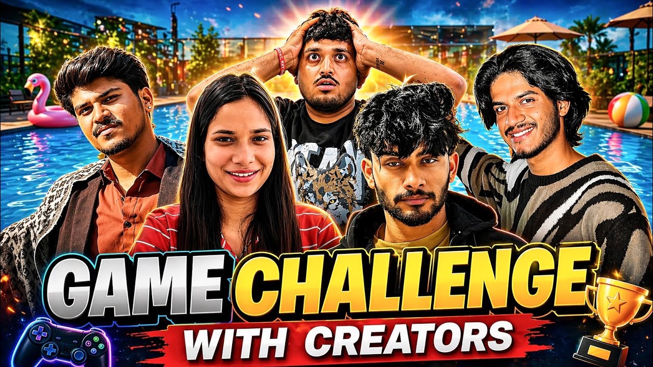 GAME CHALLENGE With INSTAGRAM CREATORS 😱🔥 | Last Round SHOCKING 🤯 - YouTube