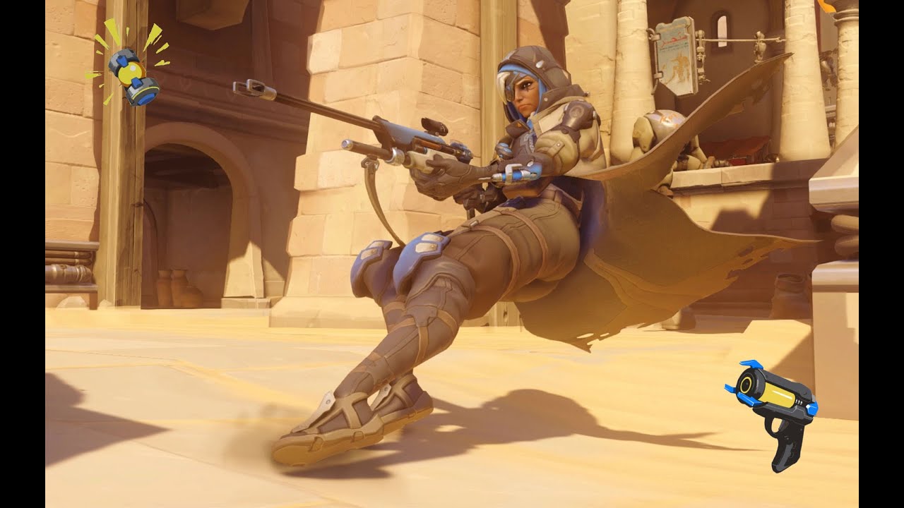 Best of Ana Sleep Darts | Overwatch Best Moments - YouTube