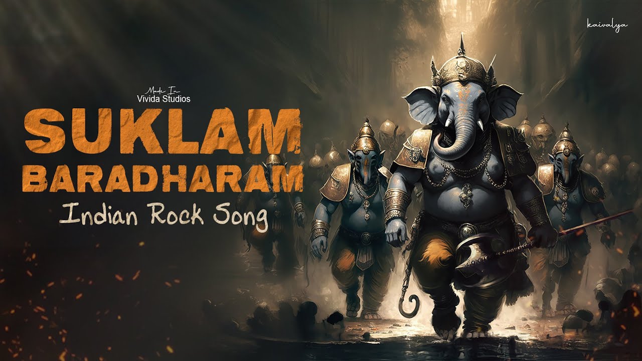 Suklam Baradharam Song | Indian Rock Song | Lord Ganesha Songs 2024 ...