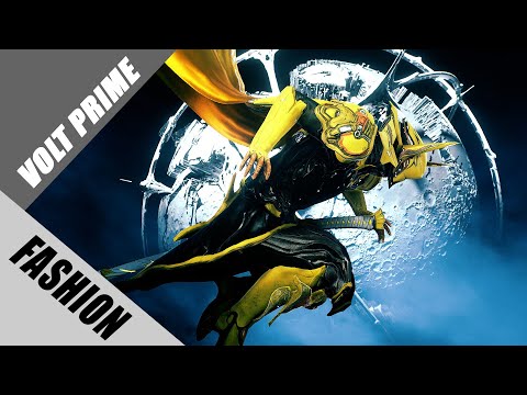 Warframe | Fashion Frame | Volt Prime : Agatsuma Zenitsu - YouTube