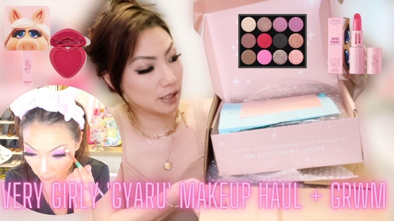 CUTE GYARU MAKEUP HAUL (WESTERN) HAUL & GRWM GNO - YouTube