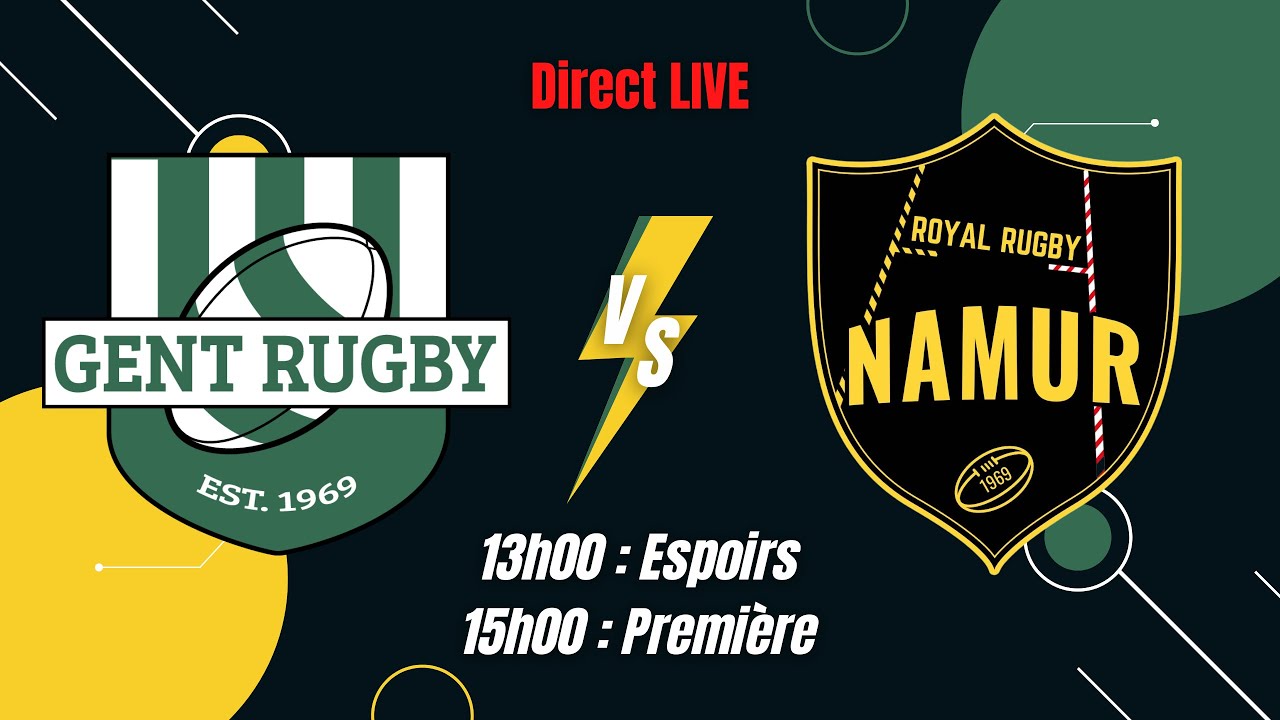 Gent Rugby - Royal Rugby Namur - YouTube