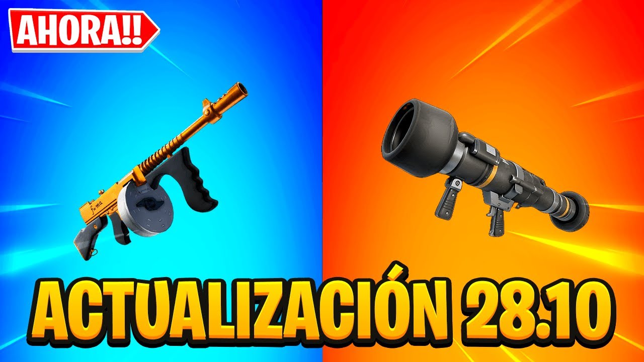 AHORA! ACTUALIZACIÓN 28.10 (SUBFUSIL DE TAMBOR, LANZACOHETES, CAMBIOS ...