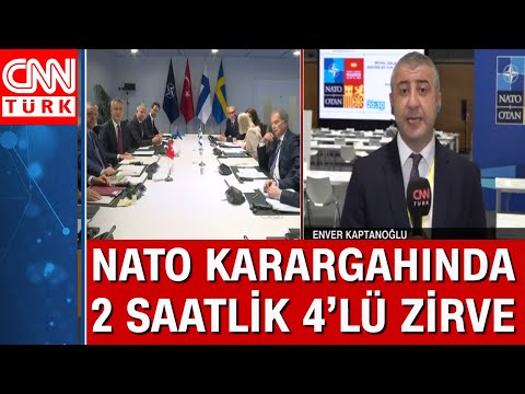 Madrid'de kritik dörtlü zirve sona erdi! Cumhurbaşkanı Erdoğan, NATO, İsveç-Finlandiya...