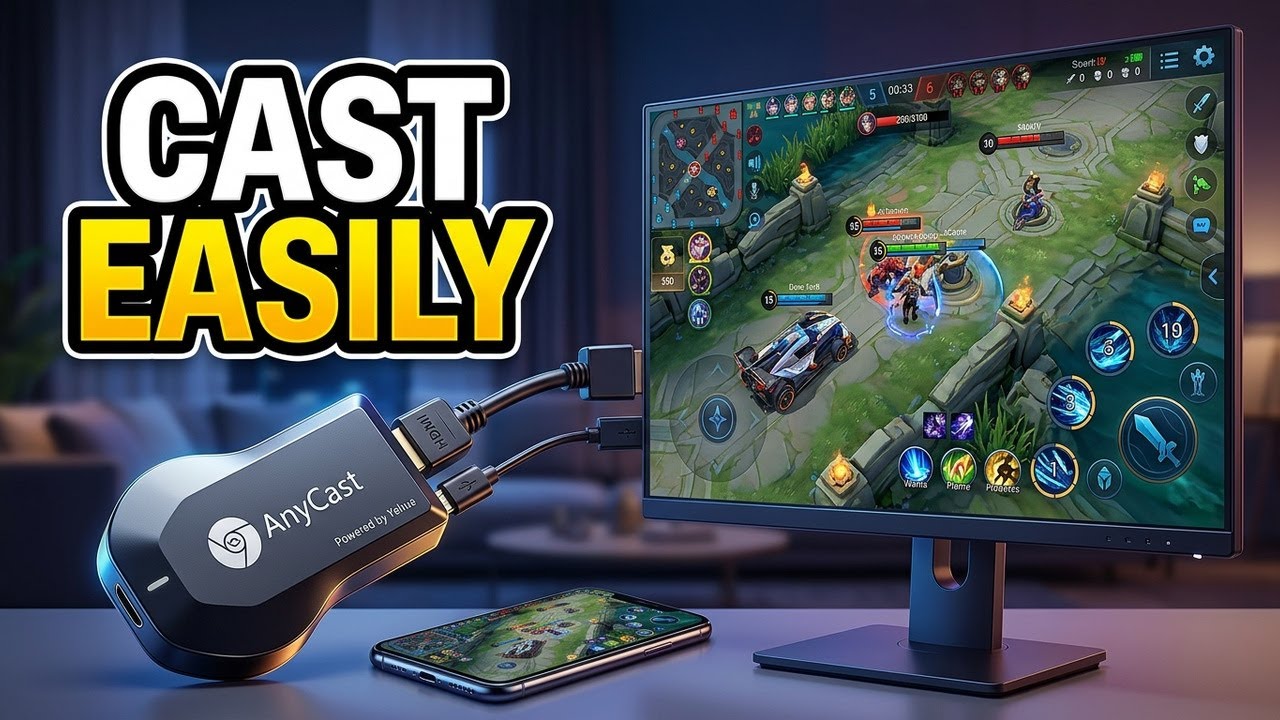 How to Connect a Mobile Device with an LCD Monitor - YouTube