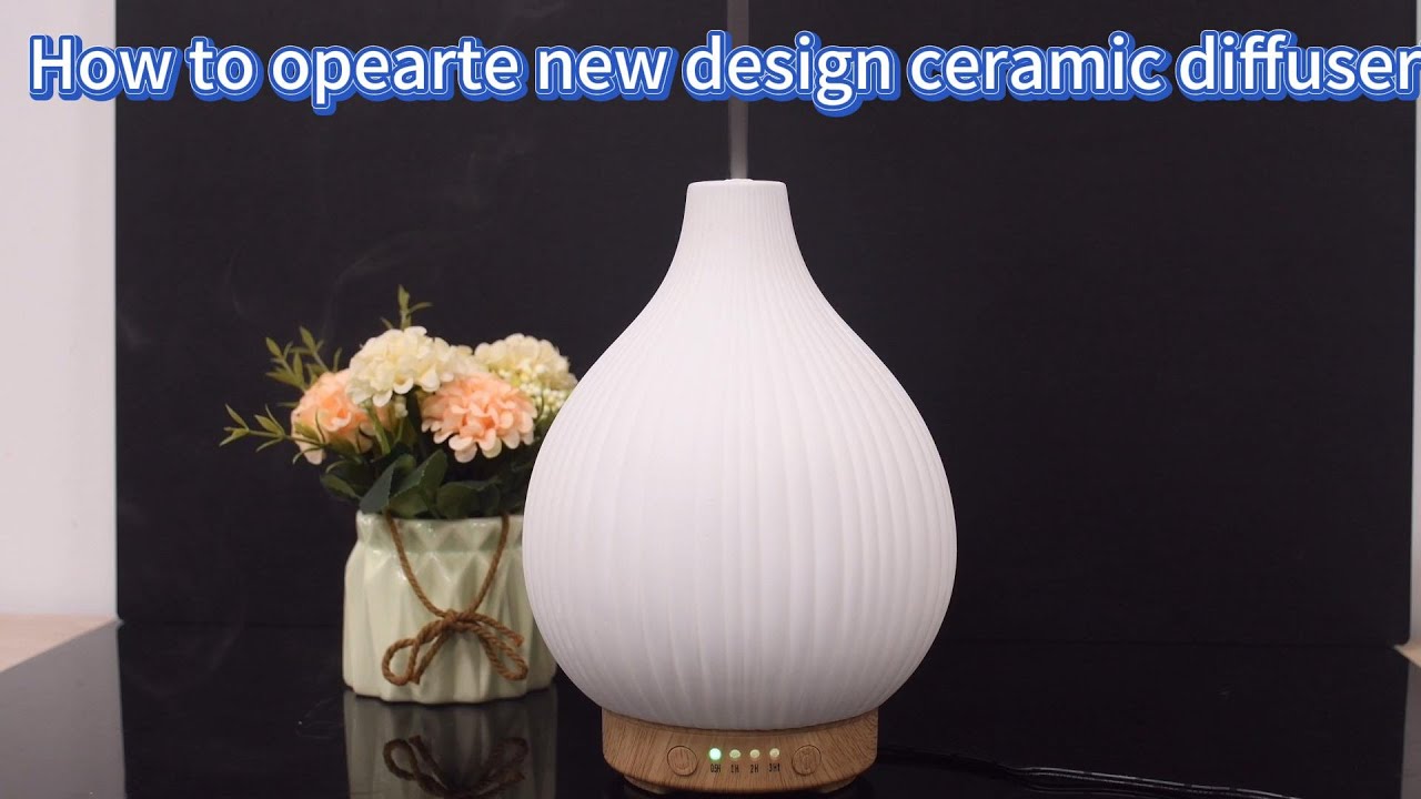 How to operate new design ceramic diffuser? - YouTube