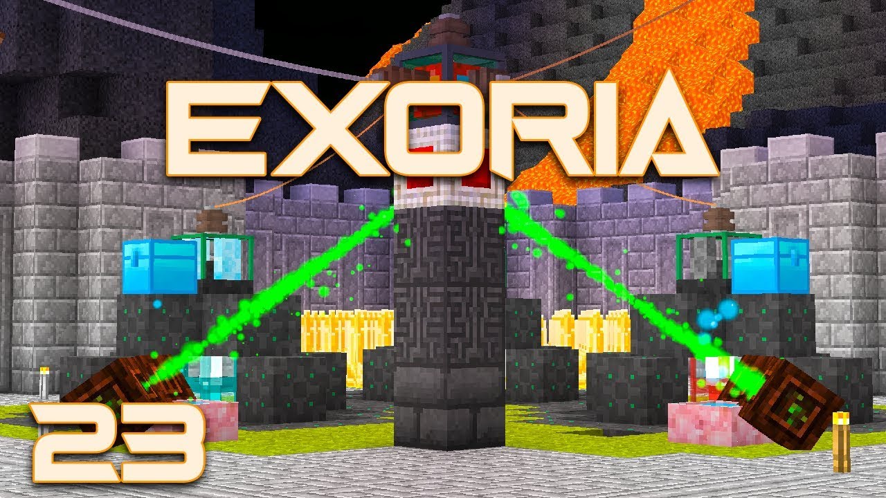 Exoria EP23 Item Transport + Botania RF Power - YouTube