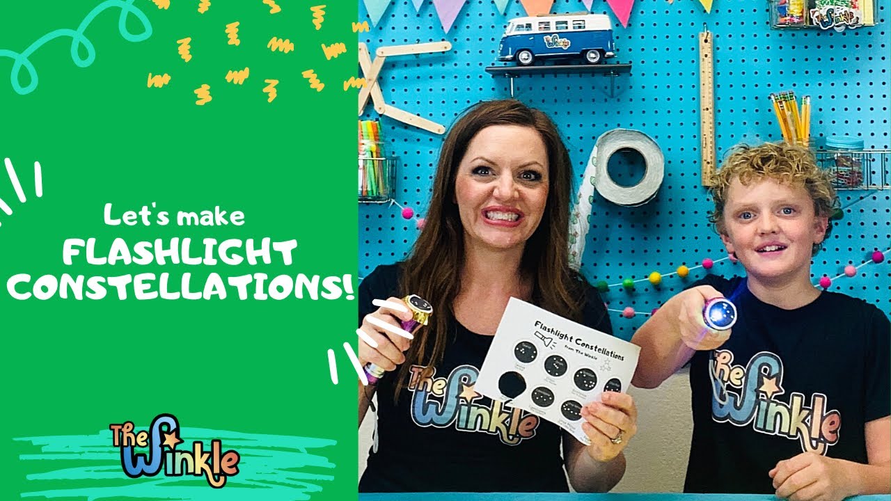 Flashlight Constellations - STEM Space Activity! - YouTube