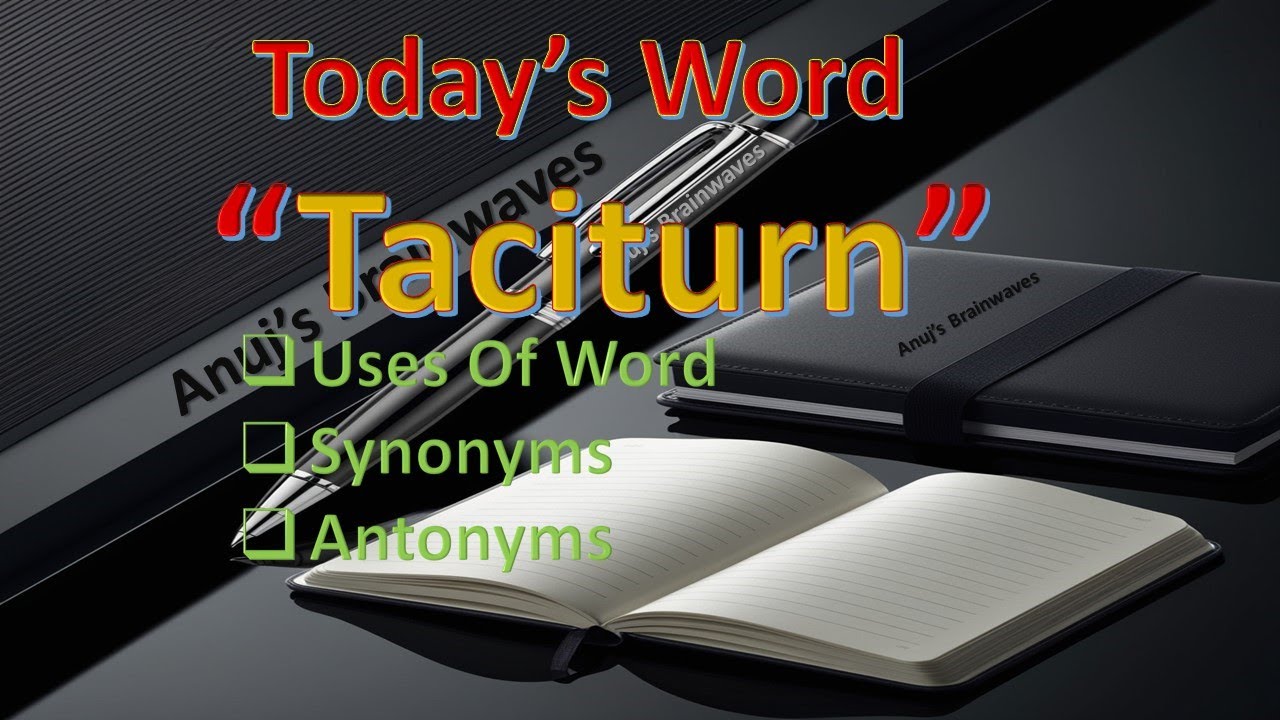 Learn English Words Through Audiobook | Taciturn | Big Subtitles | Anuj ...