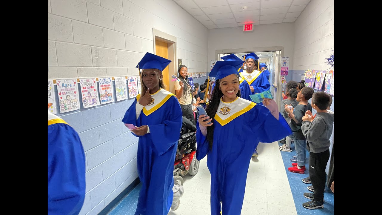 Graduation Walk 2025: Dudley H.S. at Falkener Elementary - YouTube