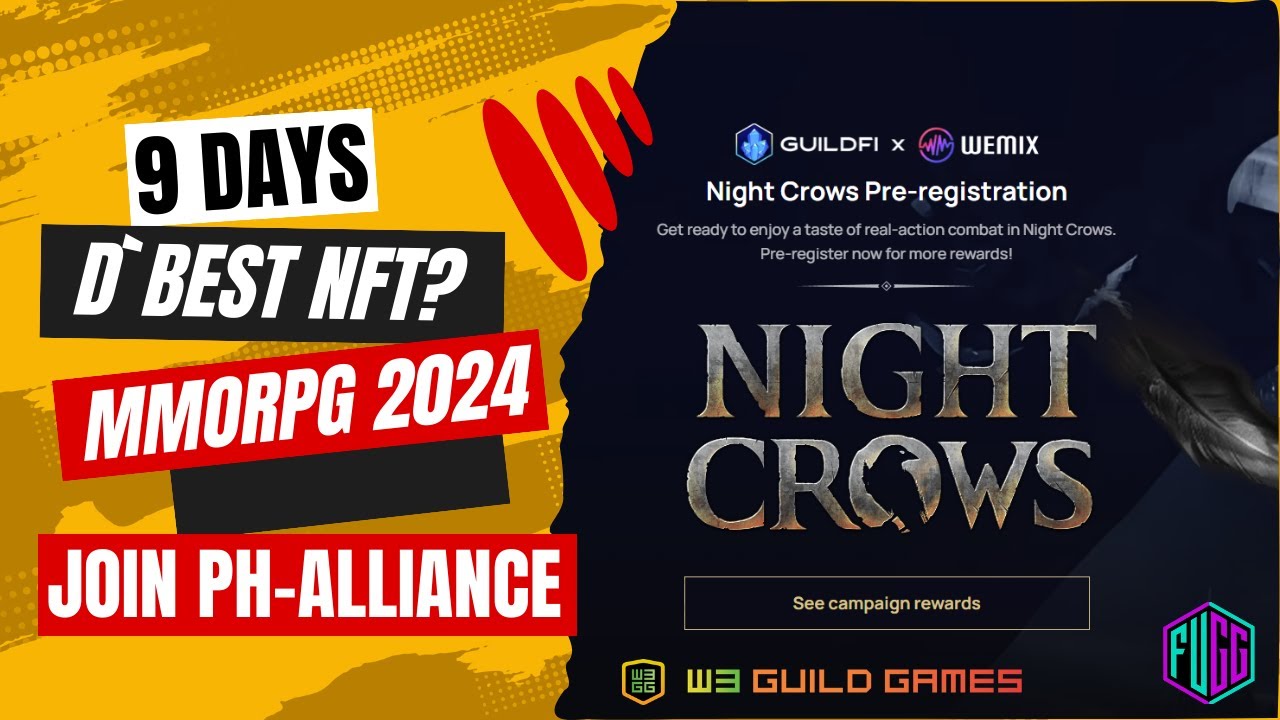 Night Crows X GuildFi 3,000 Wemix$ Rewards Join PH Alliance - YouTube
