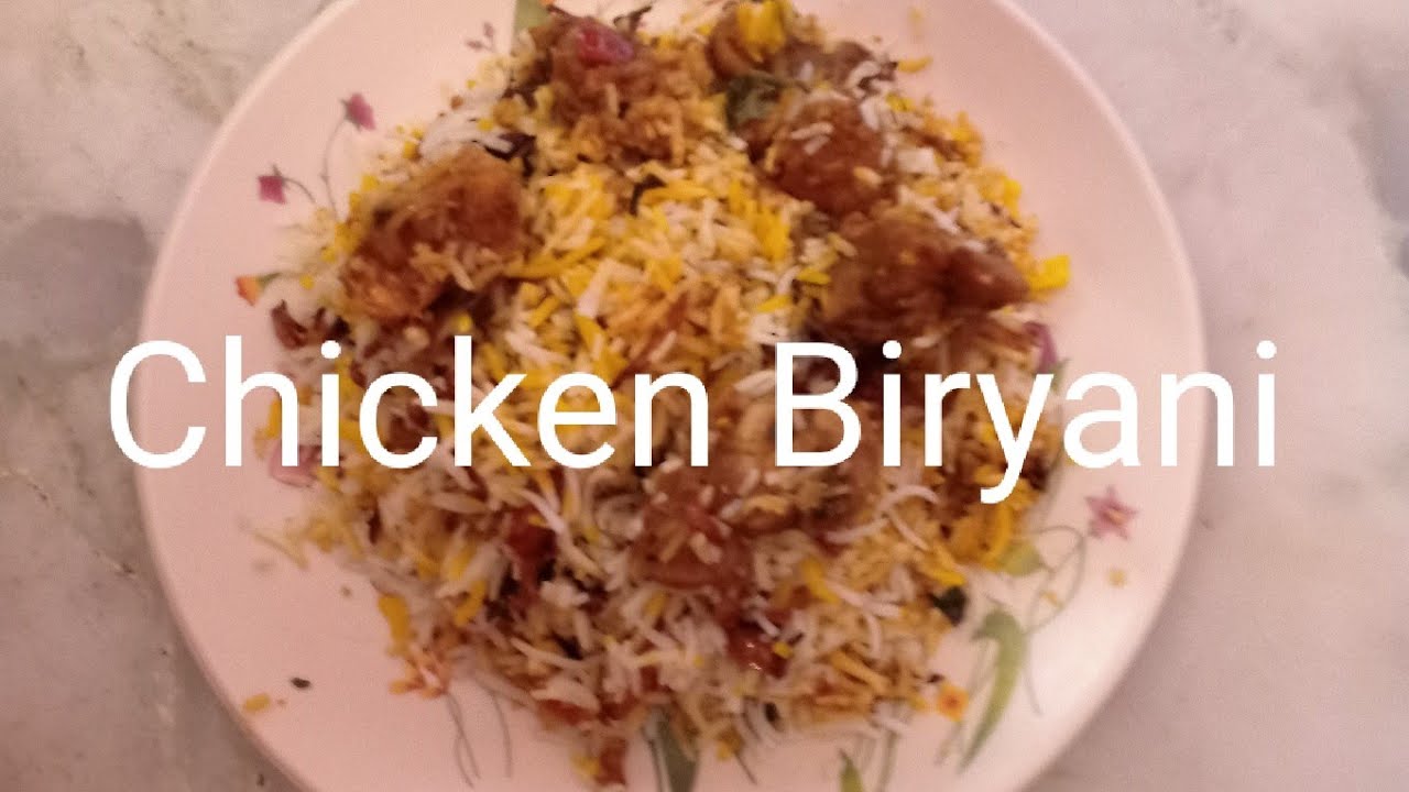 Chicken Biryani /Chicken Biryani masala/Non-veg Biryani - YouTube