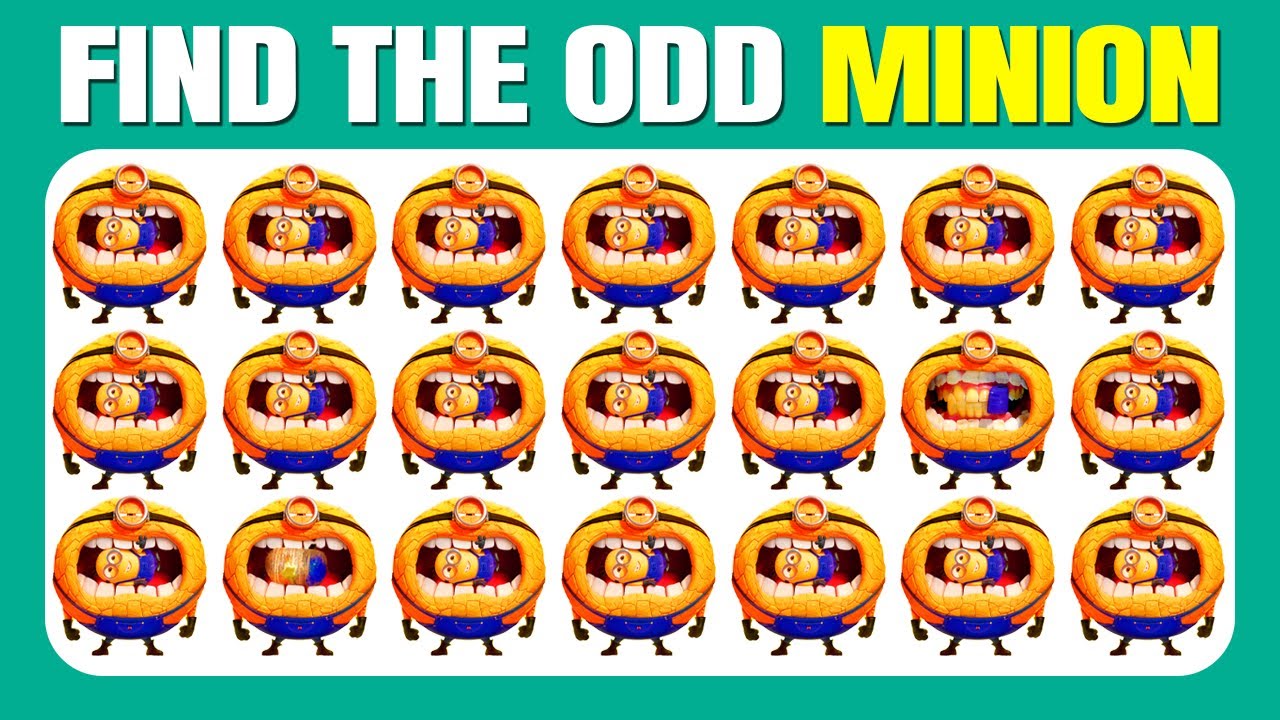 Find the ODD One Out - Despicable Me 4 Edition| Despicable Me 4 Movie ...