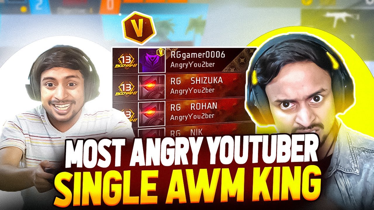 DEADLIEST COMEBACK 🥶 AGAINST THE MOST ANGRY YOUTUBER @RGGamerLive 😡🥵 ...