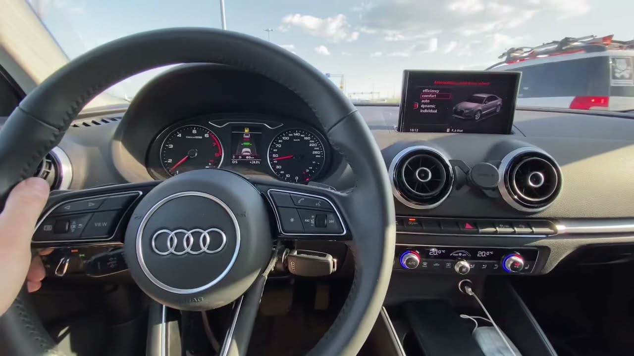 Adaptive cruise control 200km & Audi Pre Sense AUDI A3 2013 - YouTube