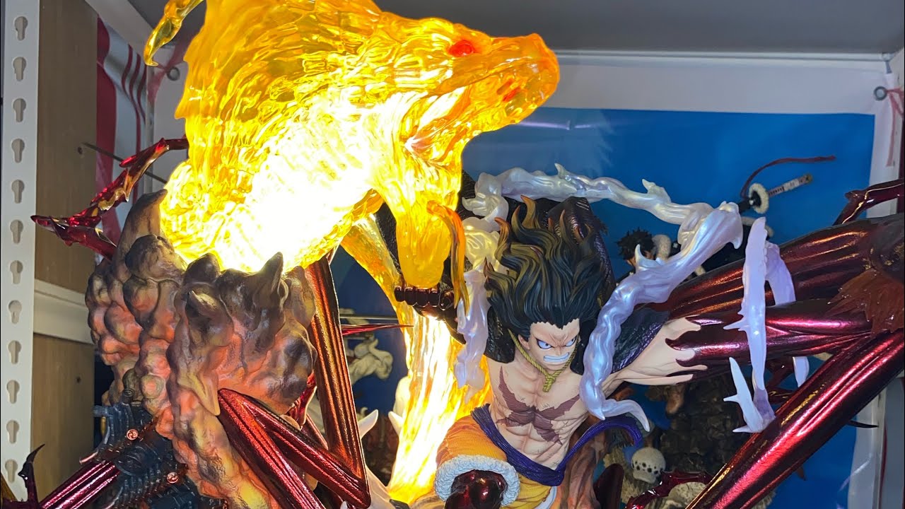 Monkey D. x MoreFun Studio - Snakeman Luffy EX Version Assembly Video - YouTube