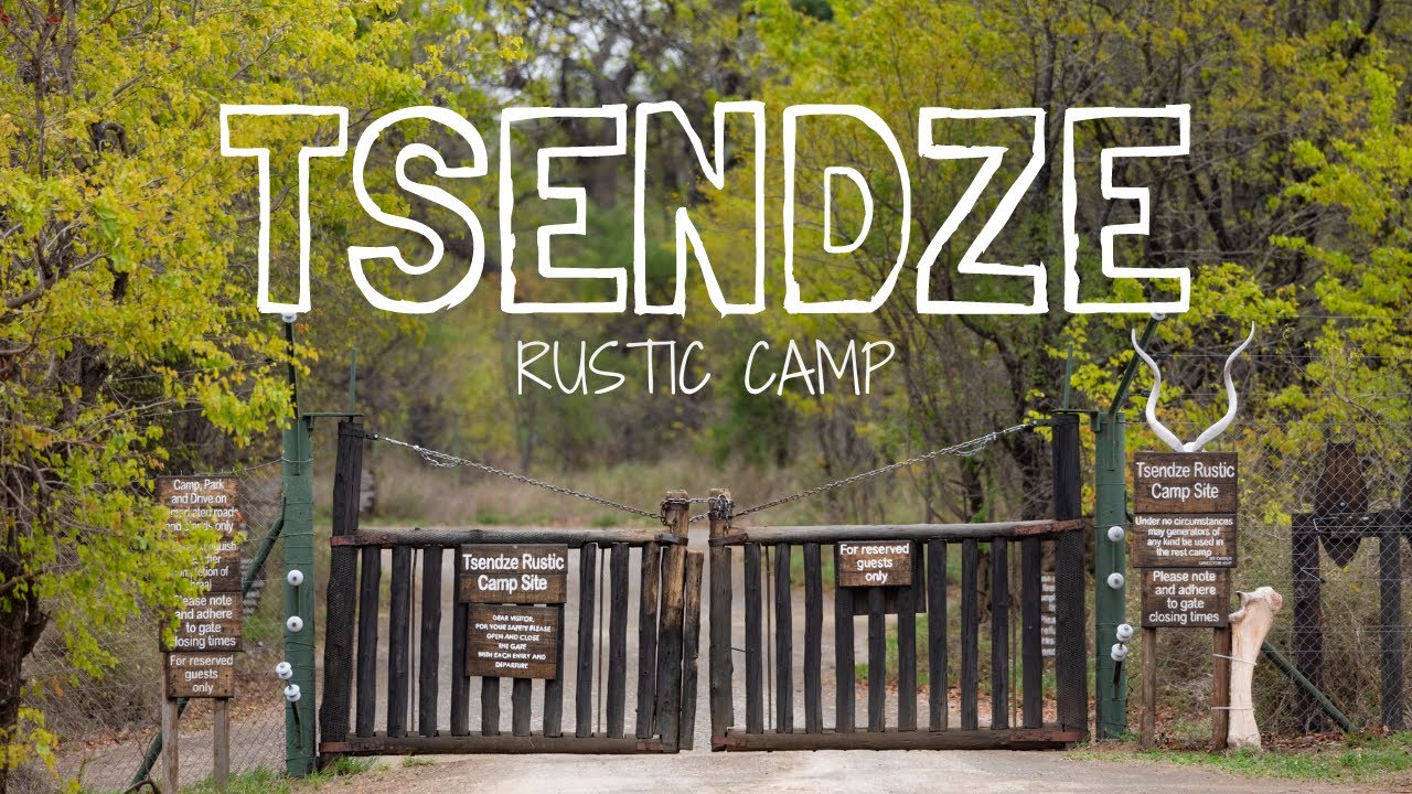Tsendze Rustic Camp review | Kruger National Park - YouTube