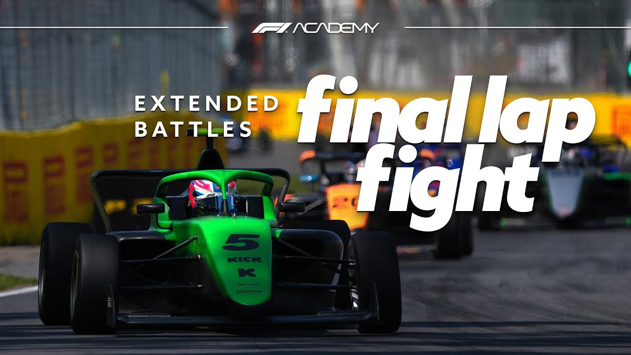 Final Lap Fight For The Win | Extended Battles | F1 Academy - YouTube