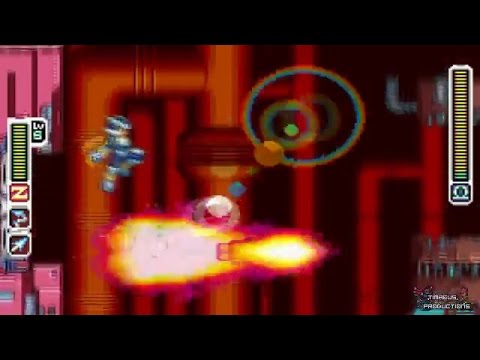 Mega Man Zero 2: 100 pt Run ~ Power Room! [Boss: Phoenix Magnion] - YouTube