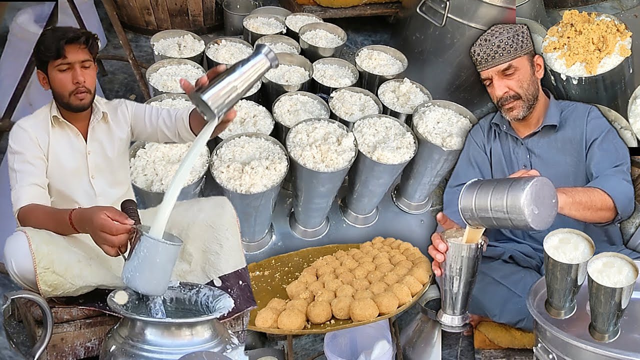 FIQAY KI LASSI | MOST POPULAR LASSI IN LAHORE | PAKISTANI FOOD STREET ...