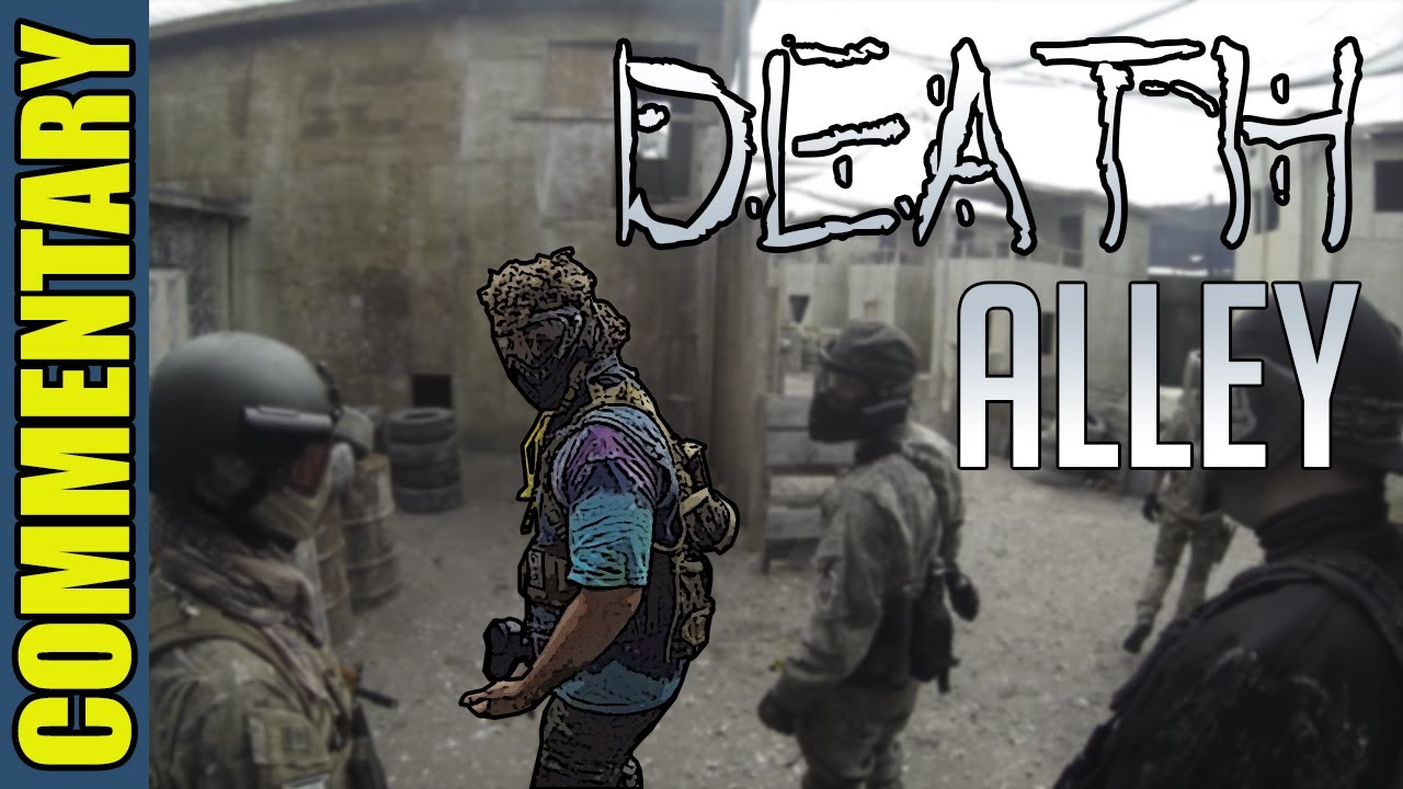 Close Quarters Paintball - Death Alley - YouTube