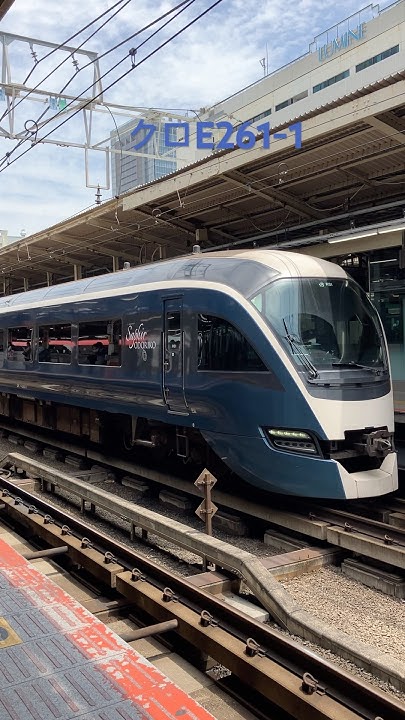 クロE261-1サフィール踊り子横浜駅発車シーン - YouTube