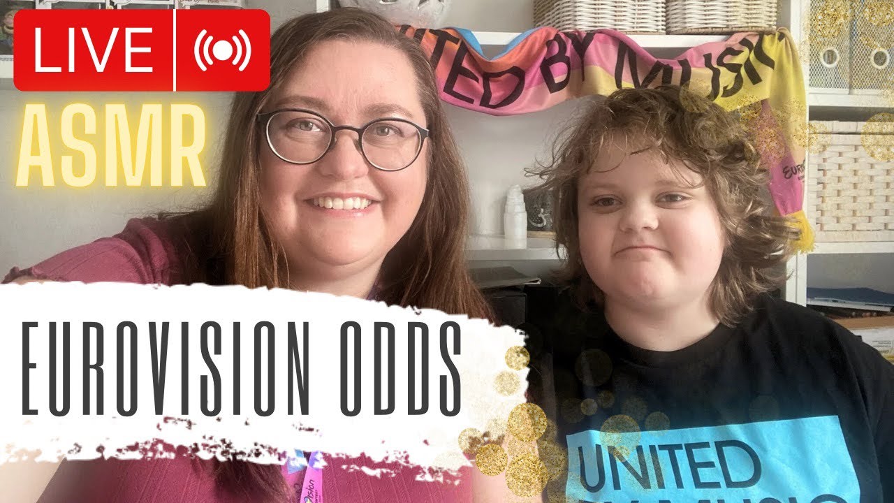 ASMR live: Vi pratar om Eurovision - oddsen & våra favoriter - YouTube