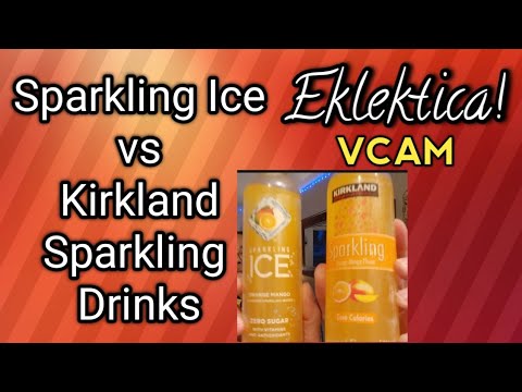 Sparkling Ice vs Kirkland Sparkling Flavored Drinks - YouTube