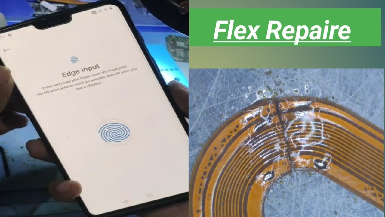 Mobile phone fingerprint flex cable repair/tips&tricks/one plus 6t ...