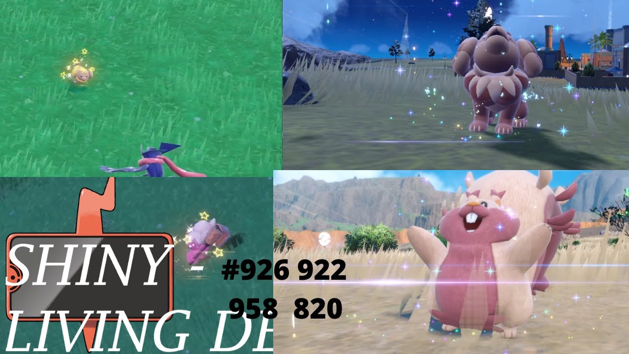 shiny Fidough 2 Klefki Dachsbun Tinkatuff and Greedent all in one ...