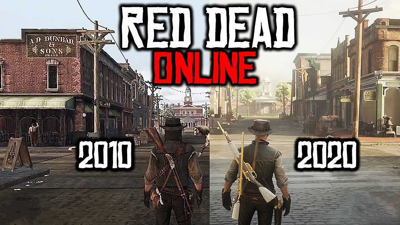 Red Dead Online Evolution (2010-2020) - YouTube