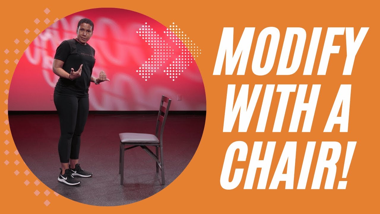 How to Modify Squats & Pushups with a Chair | Beginner-Friendly ...