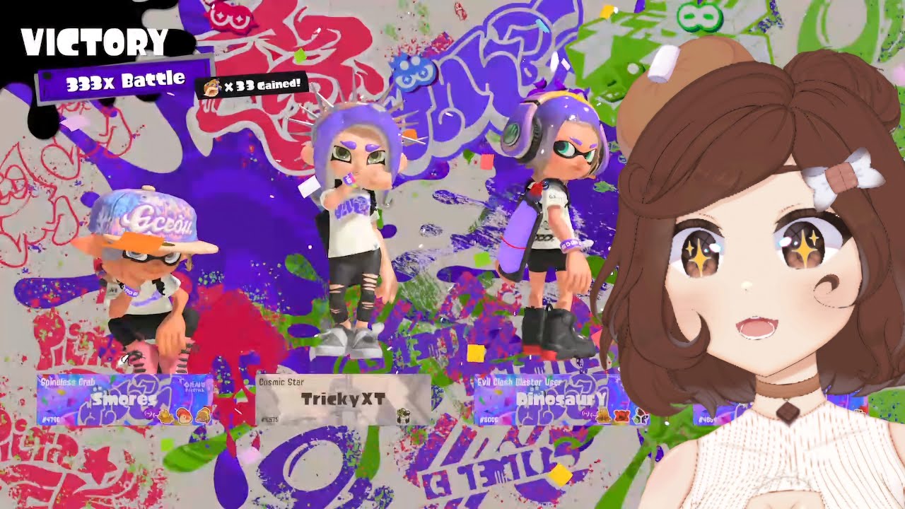 FIRST EVER 333X BATTLE AND WIN - Splatoon 3 Grand Fest (Team Present ...