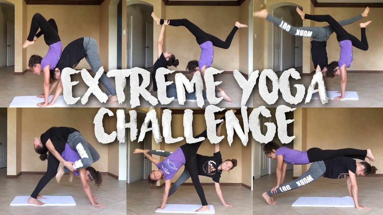 EXTREME YOGA CHALLENGE - YouTube