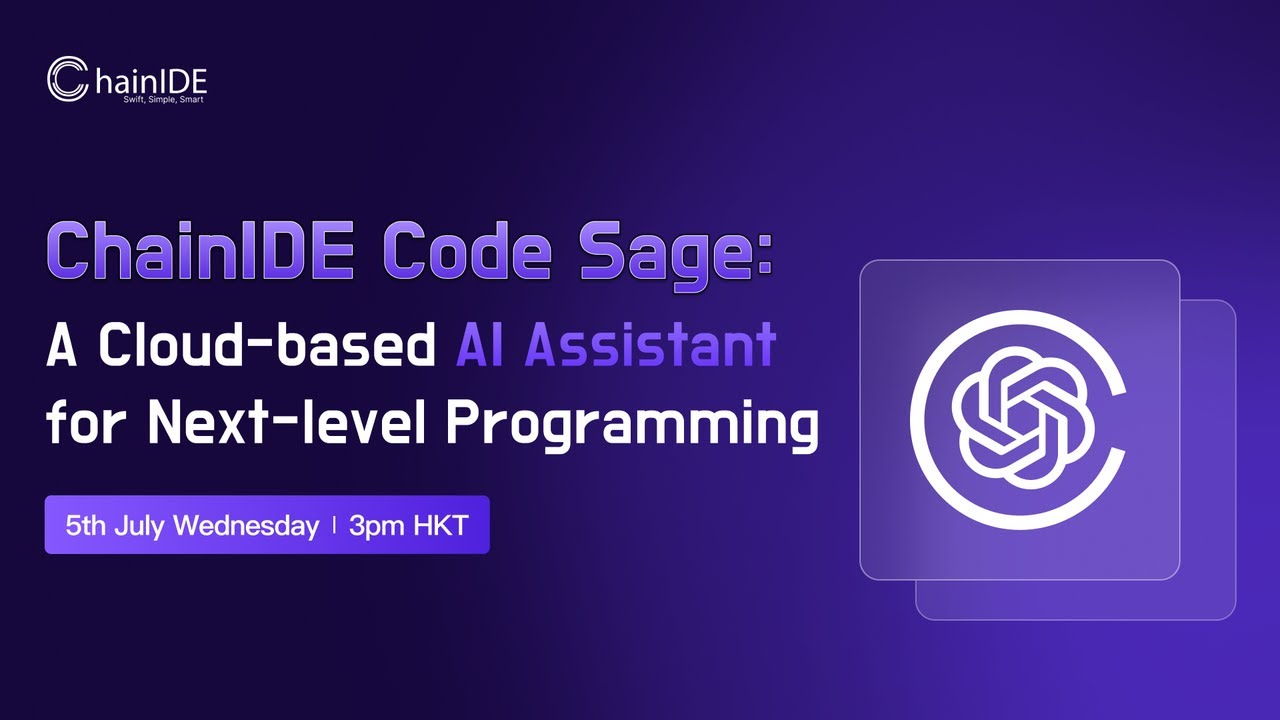 How to use ChainIDE Code Sage to optmize your coding experience? - YouTube