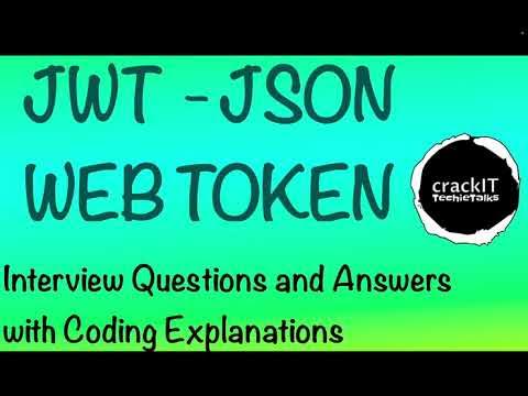 JWT Interview Questions - Frequently asked !! | With Code | CrackIT - YouTube