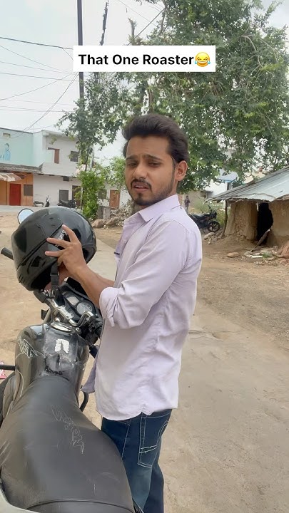 That one roaster😂 #shorts #funny #comedy #trending #viral #reels - YouTube