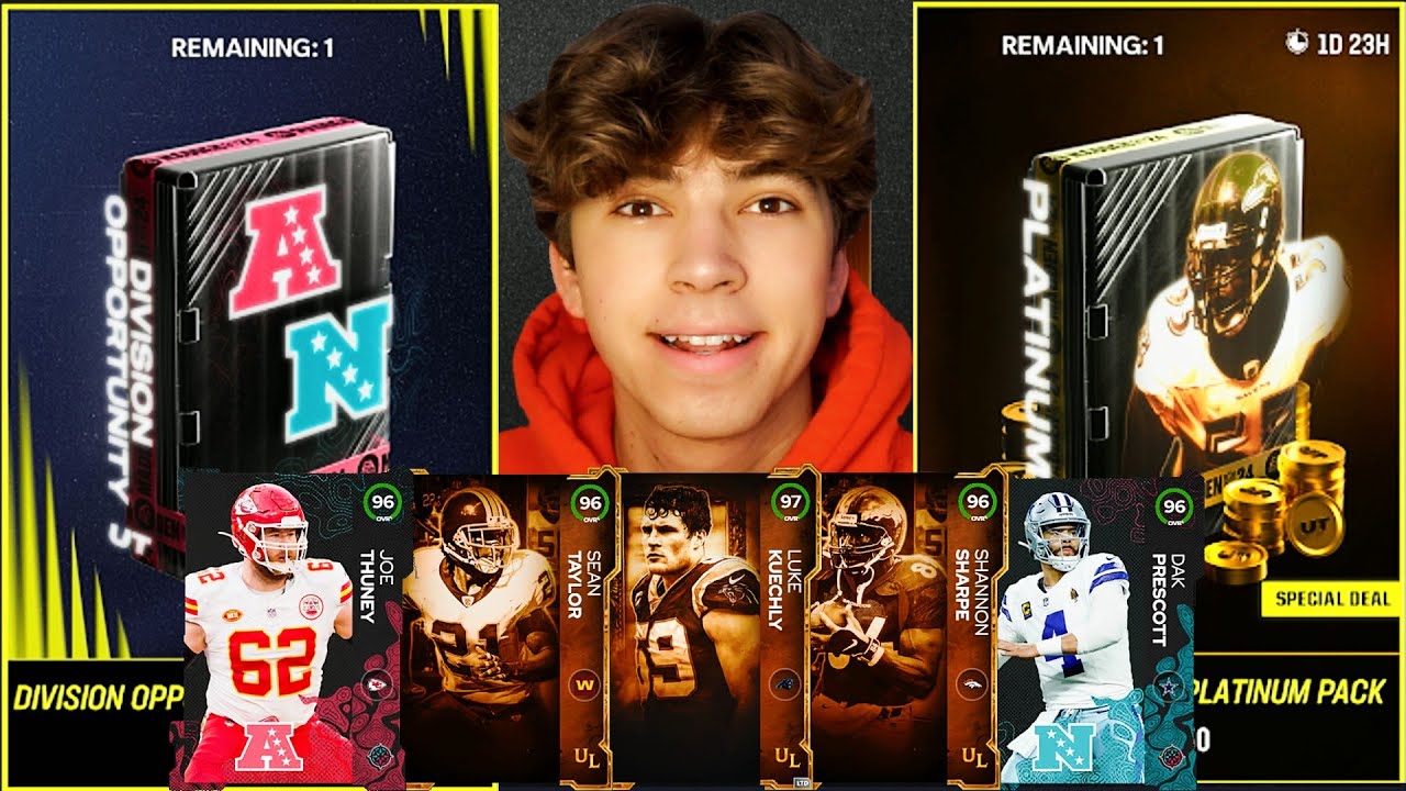 10x Division Opportunity Packs & Ultimate Legends Platinum Pack - YouTube