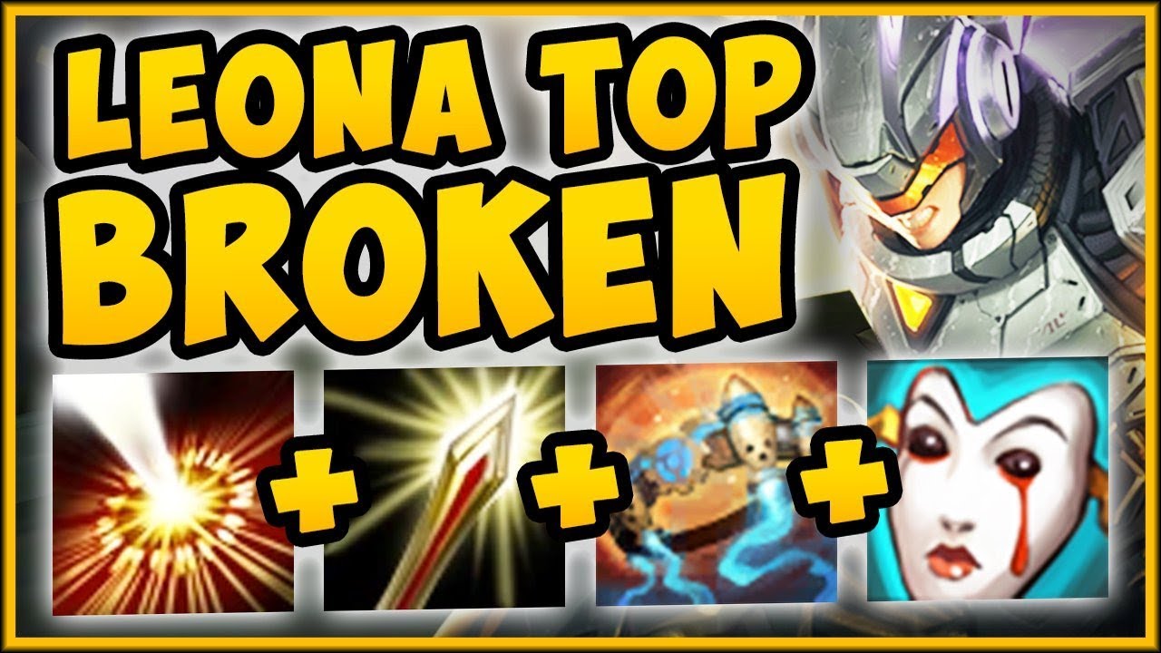 WTF! BURST ENEMY TEAM WITH ONE FULL AP LEONA COMBO? LEONA SEASON 9 TOP ...