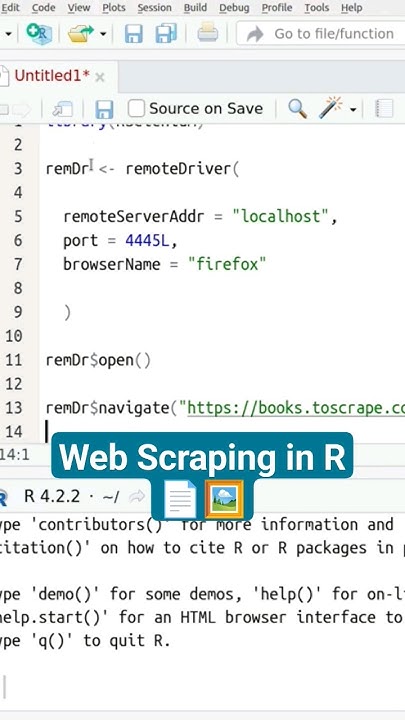 See how to scrape static and dynamic web pages with #R using #rvest and #RSelenium. 📄🖼️ - YouTube