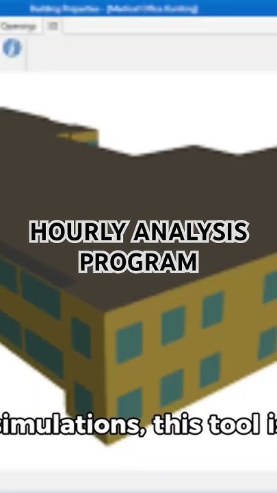 Hourly Analysis Program (HAP) - YouTube