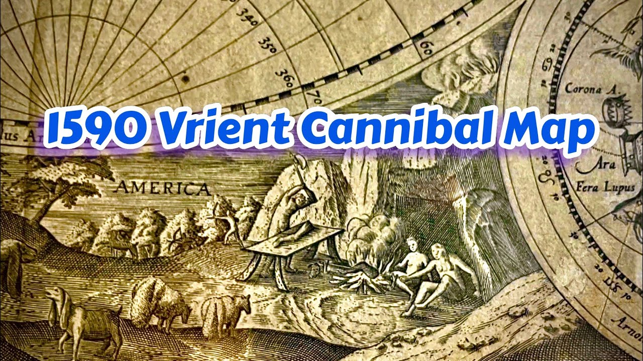 1590 Cannibal Vrient Tartarian World Map - YouTube