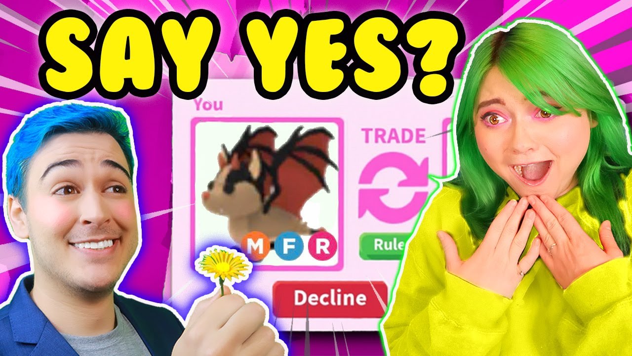 SAYING YES To My *BOY FRIEND* For 24 HOURS in ADOPT ME ROBLOX! ...Dream ...