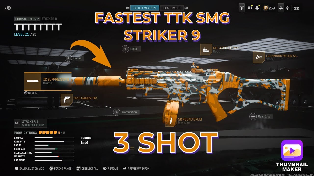 the *NEW* STRIKER 9 CLASS is META in SEASON 1 RELOADED WARZONE 3! (Best ...