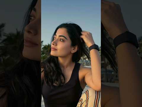 rashmikamandana cute beauty look attractive quality face sit