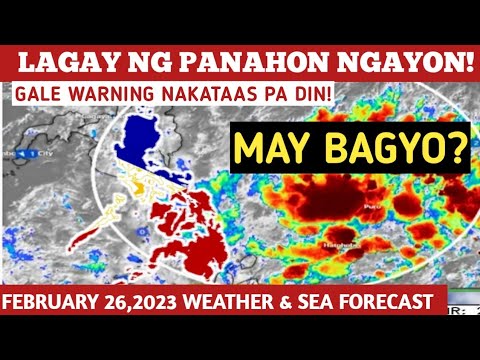MAY LOW PRESSURE AREA BA? FEBRUARY 26,2023 WEATHER UPDATE TODAY/PAGASA ...