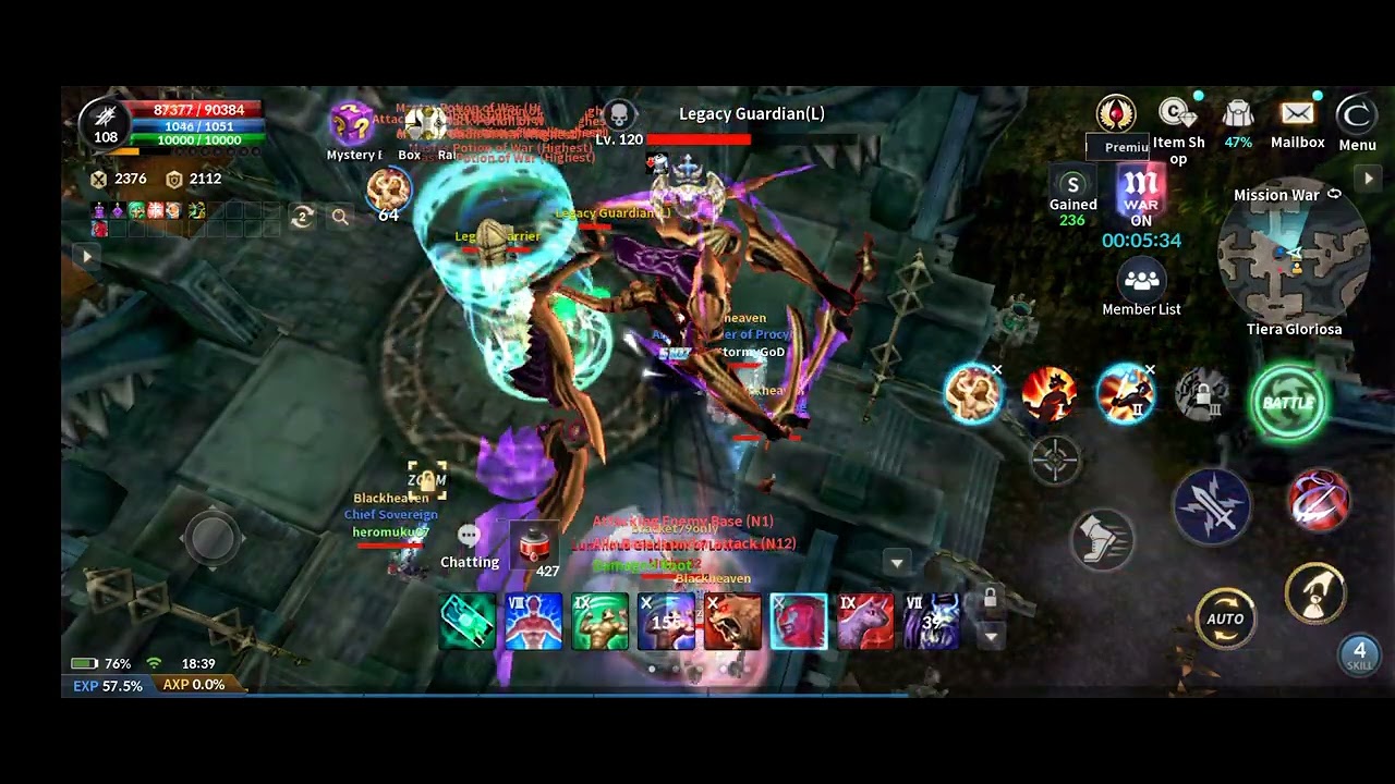 Cabal mobile PH Mwar 6pm Procyon Lv109 Win - Apr 4 2022 Mon - Garuda ...